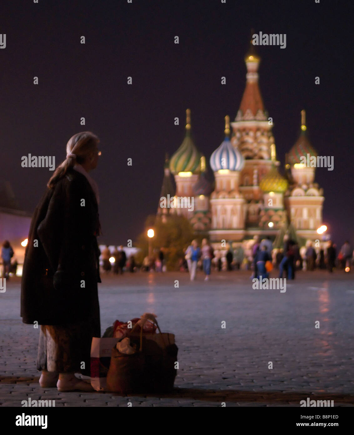 Homeless moscow red square hi-res stock photography and images - Alamy