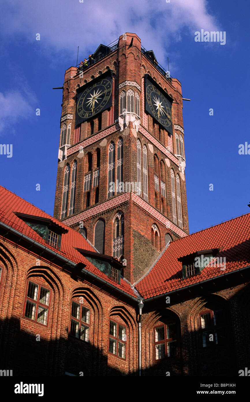 Town hall clock tower hi-res stock photography and images - Alamy