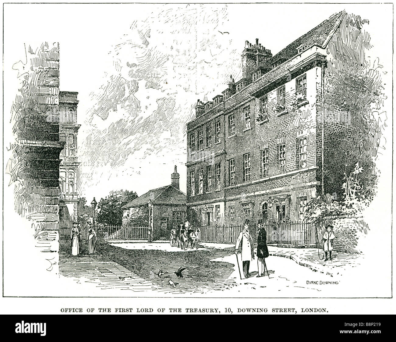 office first lord treasury 10 downing street london 1859 Prime Minister ...