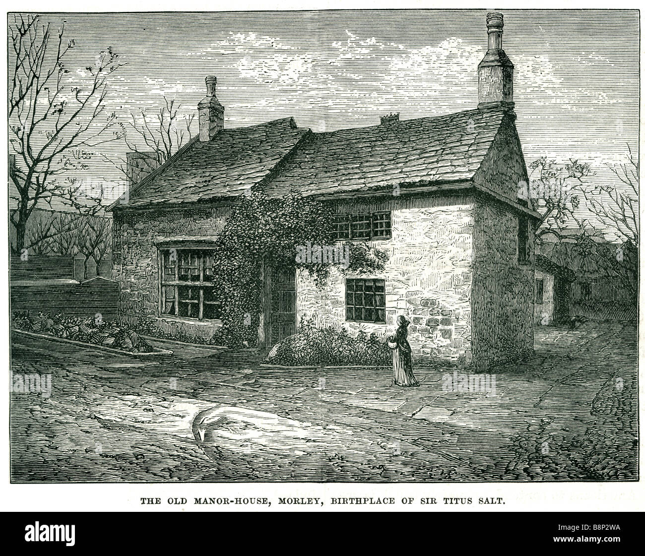 old manor house morley birthplace of sir titus salt Leeds manufacturer ...