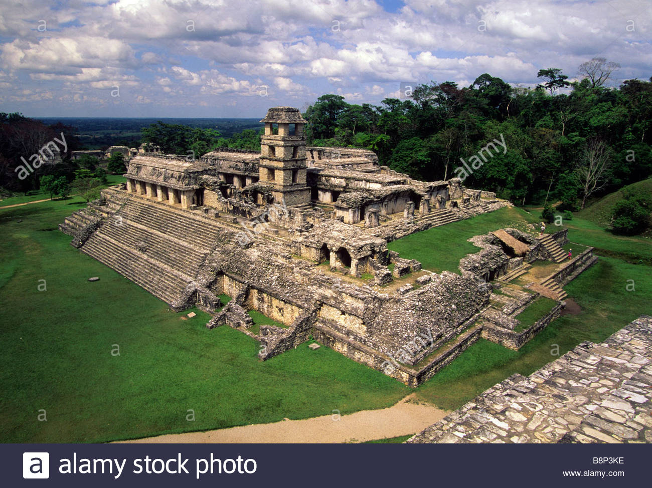Archeological Site Palenque High Resolution Stock Photography and ...