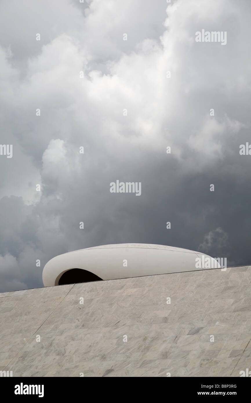 Oscar Niemeyer designed architecture Brasilia Brazil Stock Photo - Alamy