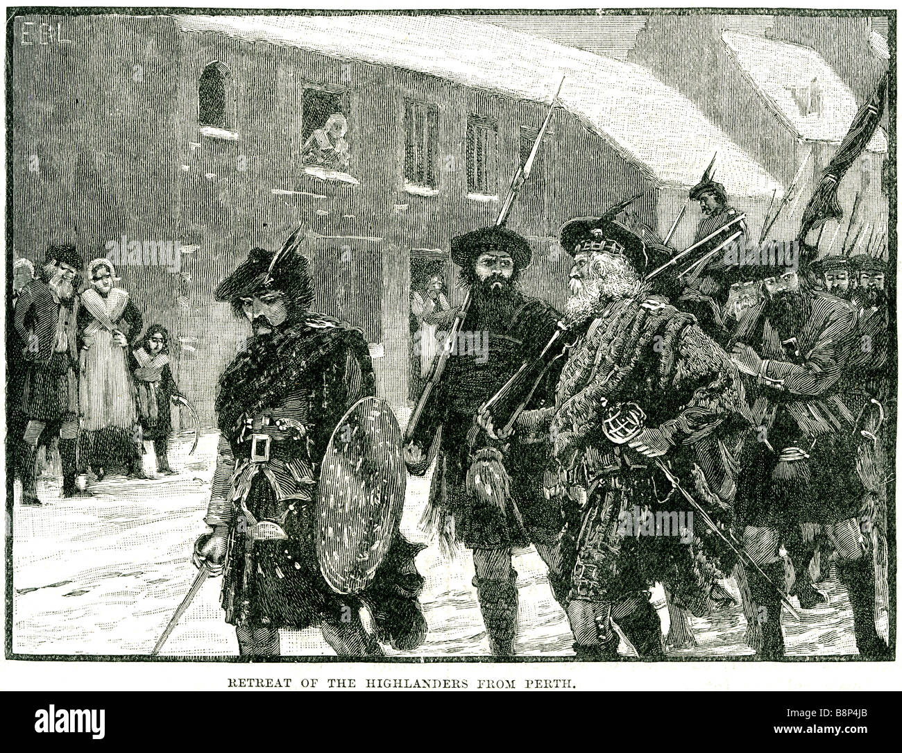 retreat highlanders from perth loyal protest Scotland Scottish Jacobite ...