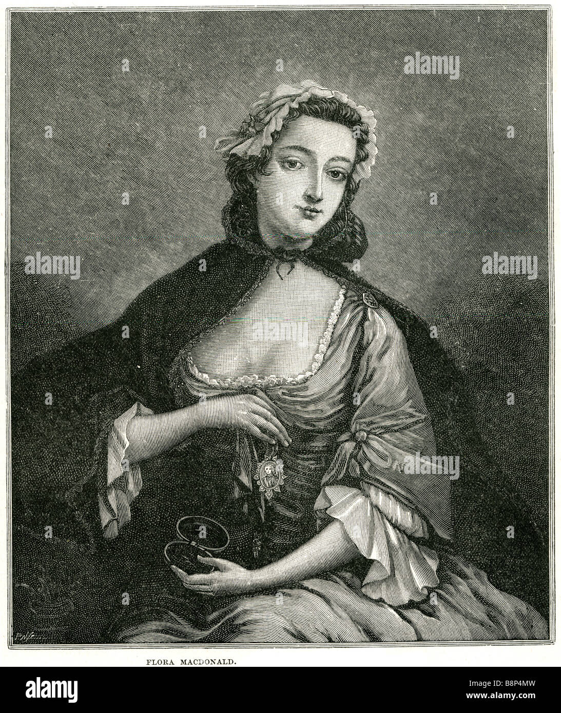 Flora macdonald engraving hi-res stock photography and images - Alamy