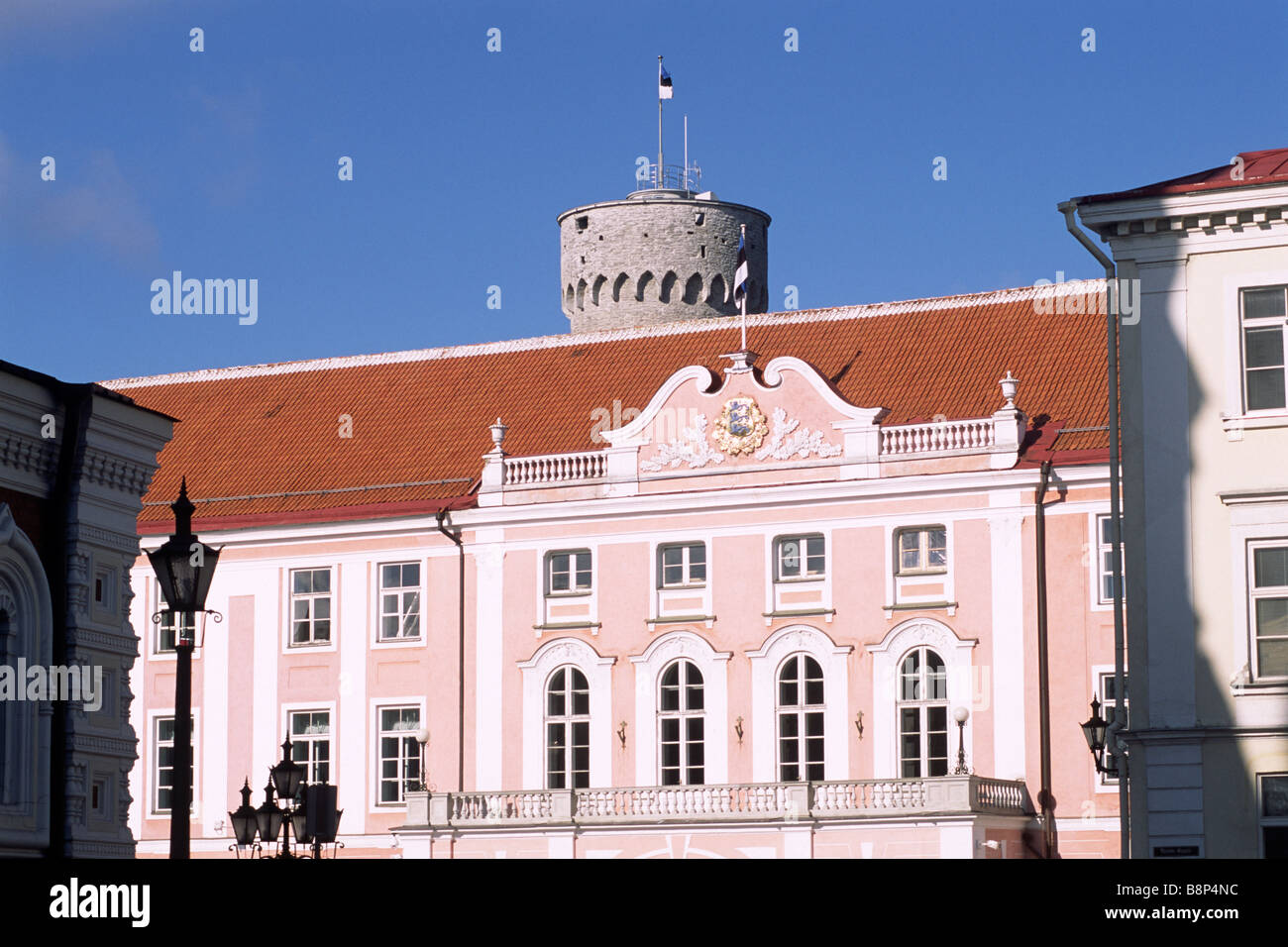 Estonia, Tallinn, Toompea, castle, estonian parliament Stock Photo - Alamy