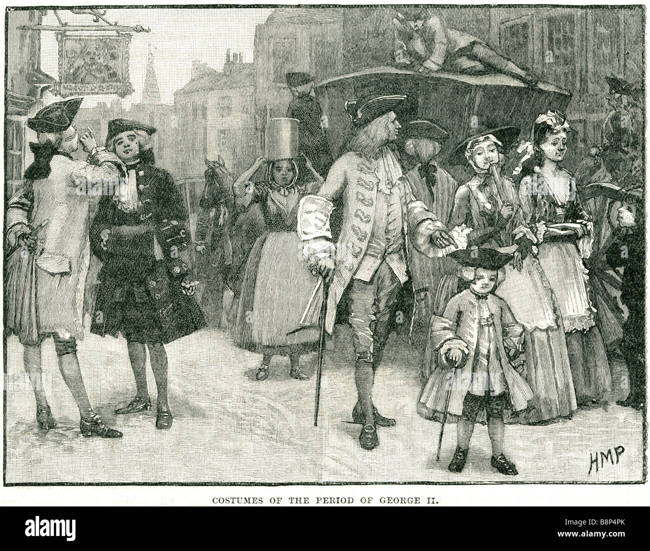 Traditional period clothing Cut Out Stock Images & Pictures - Alamy