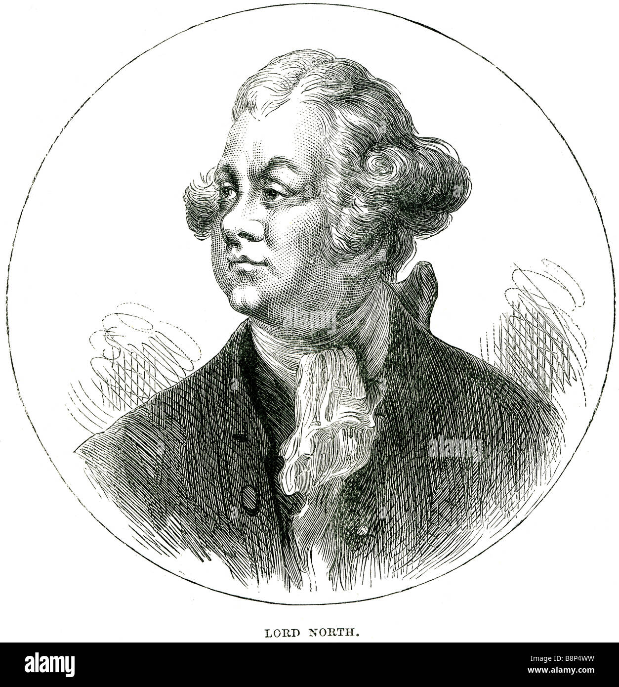 Prime minister lord north 1782 hi-res stock photography and images - Alamy