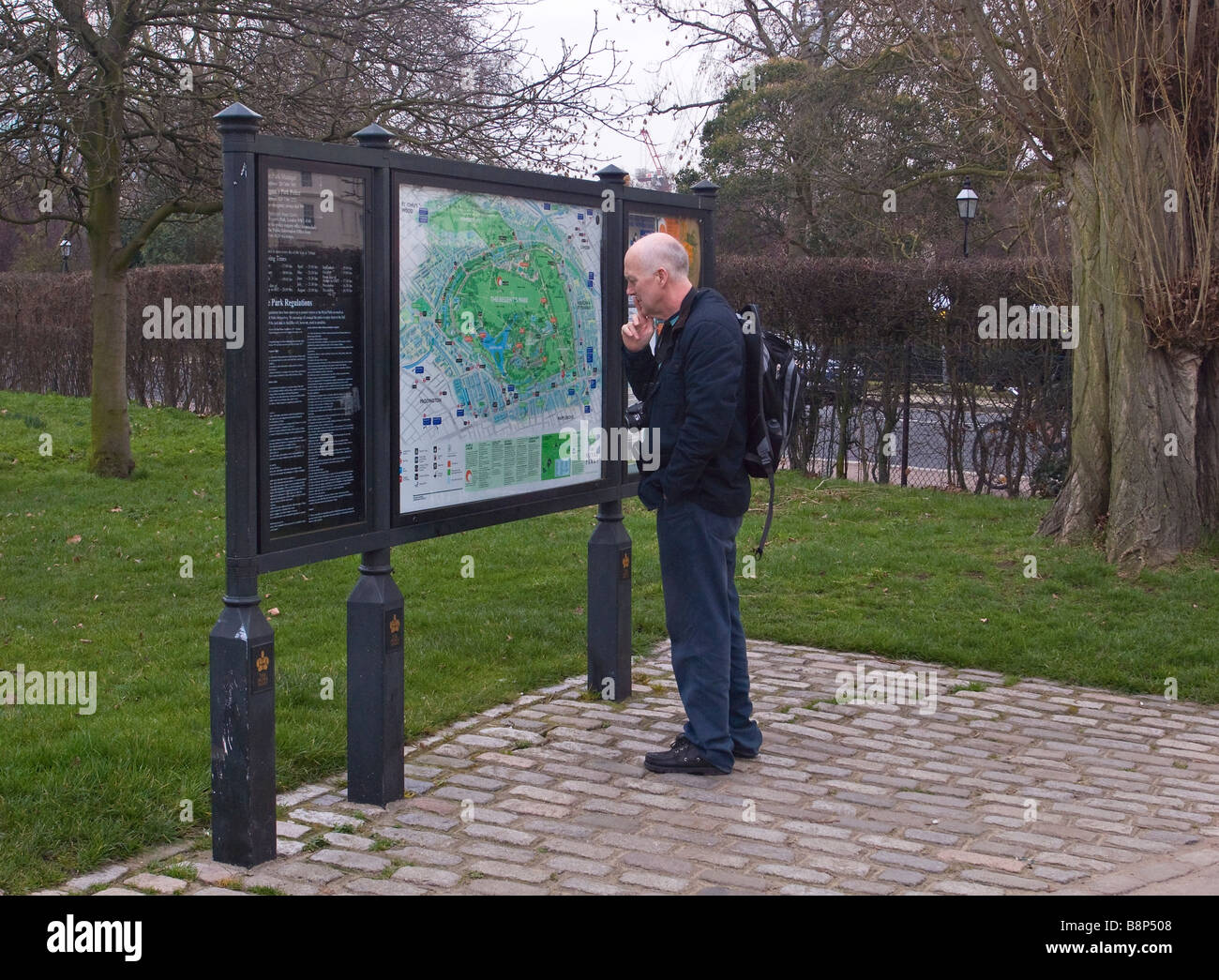 London park map hi-res stock photography and images - Alamy