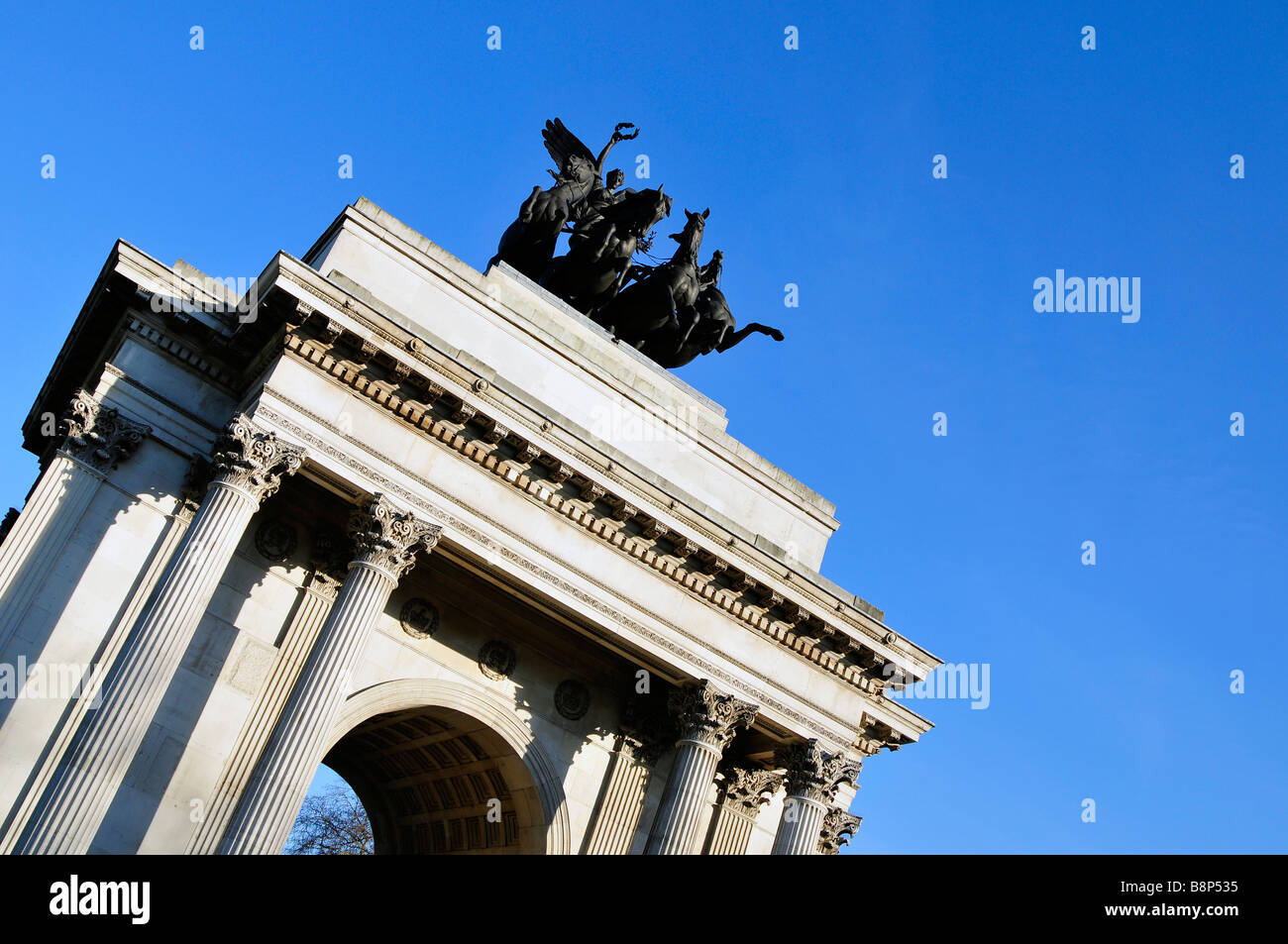 Wellington Arch. Picture by Patrick Steel patricksteel Stock Photo - Alamy
