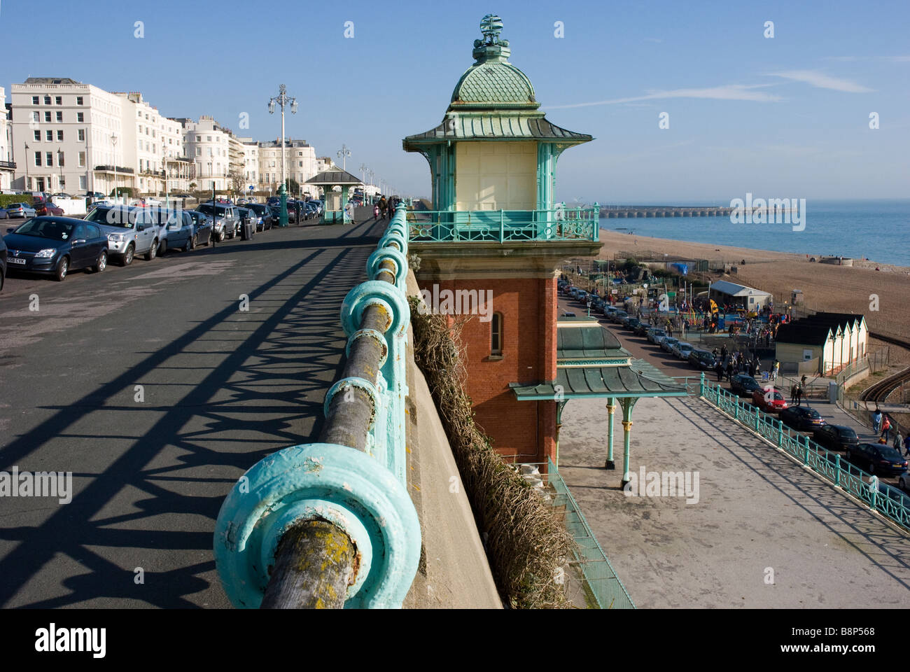 The Victorian Madeira Lift on the seafront at Brighton Stock Photo - Alamy