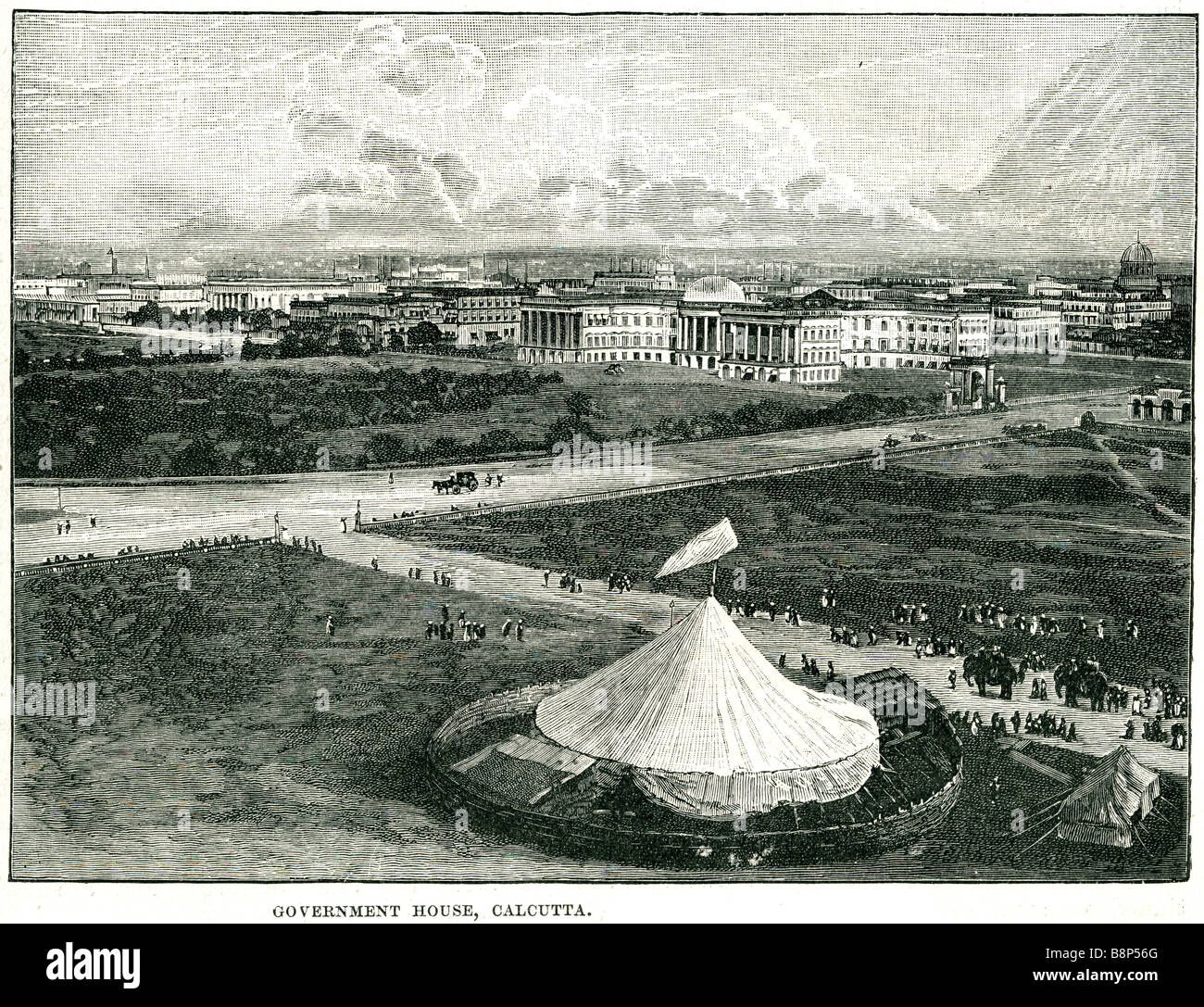 Government house calcutta hi-res stock photography and images - Alamy