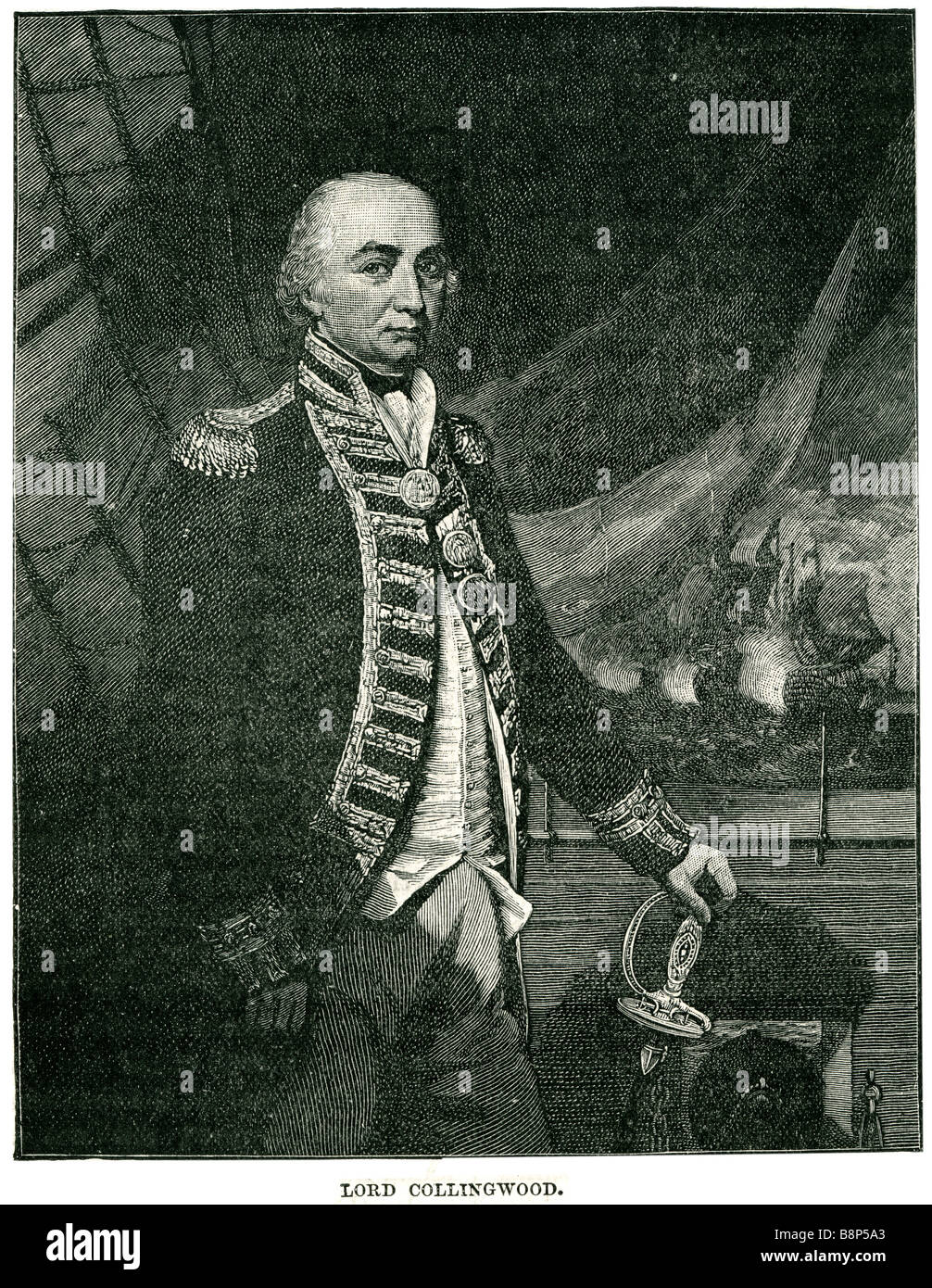 Admiral Cuthbert Collingwood 1st Baron Collingwood 26 September 1748 ...