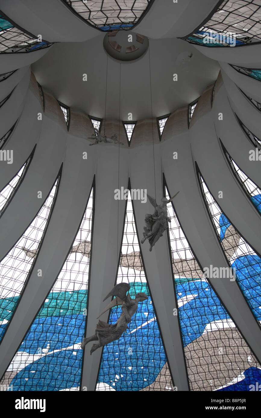 Metropolitan Cathedral of Brasilia Brazil Architect Oscar Niemeyer ...