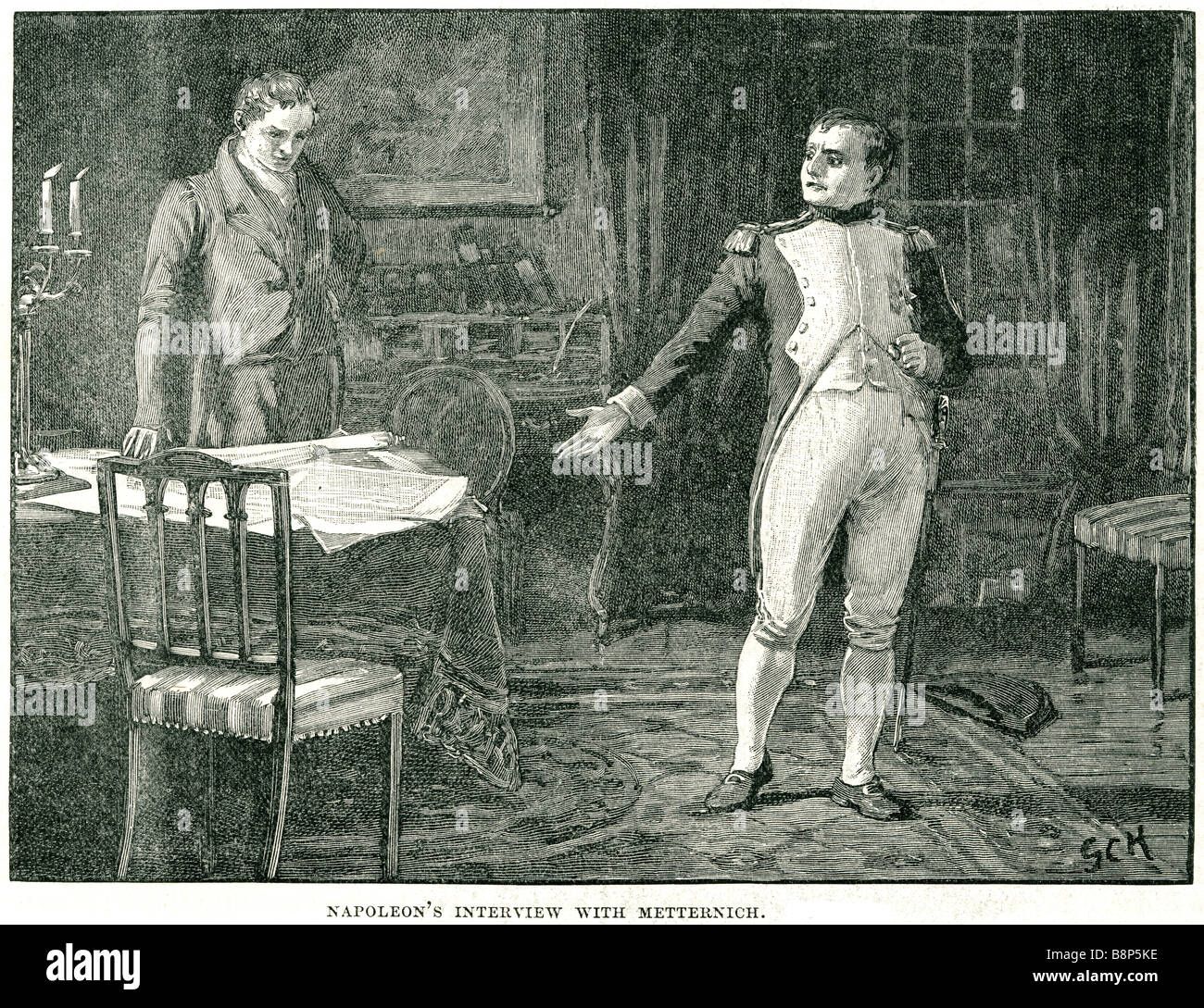 napoleon interview with metternich Klemens Wenzel Prince von Metternich ...