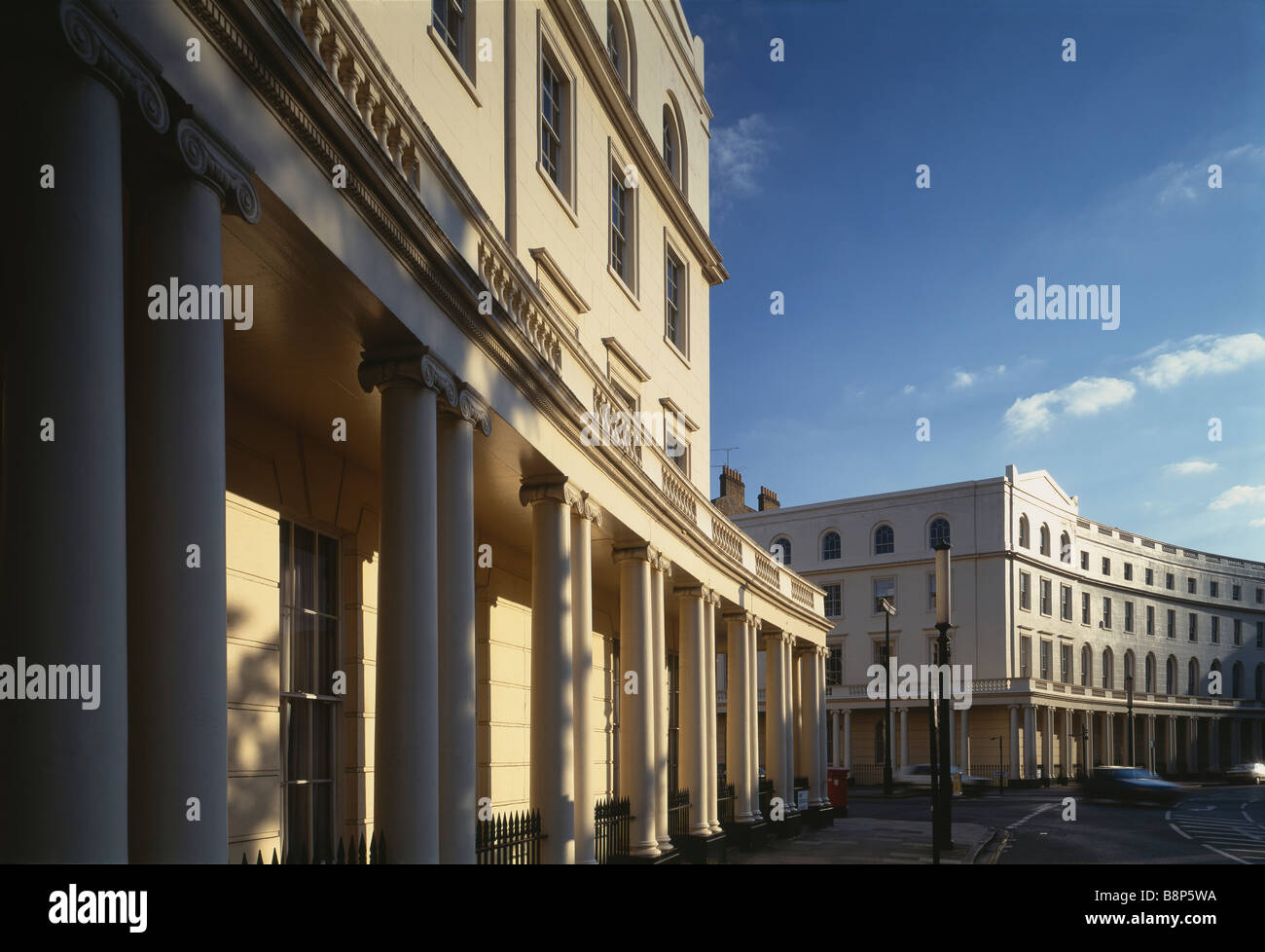 Park Square and Crescent, Regents Park, London (C.1812 Stock Photo - Alamy