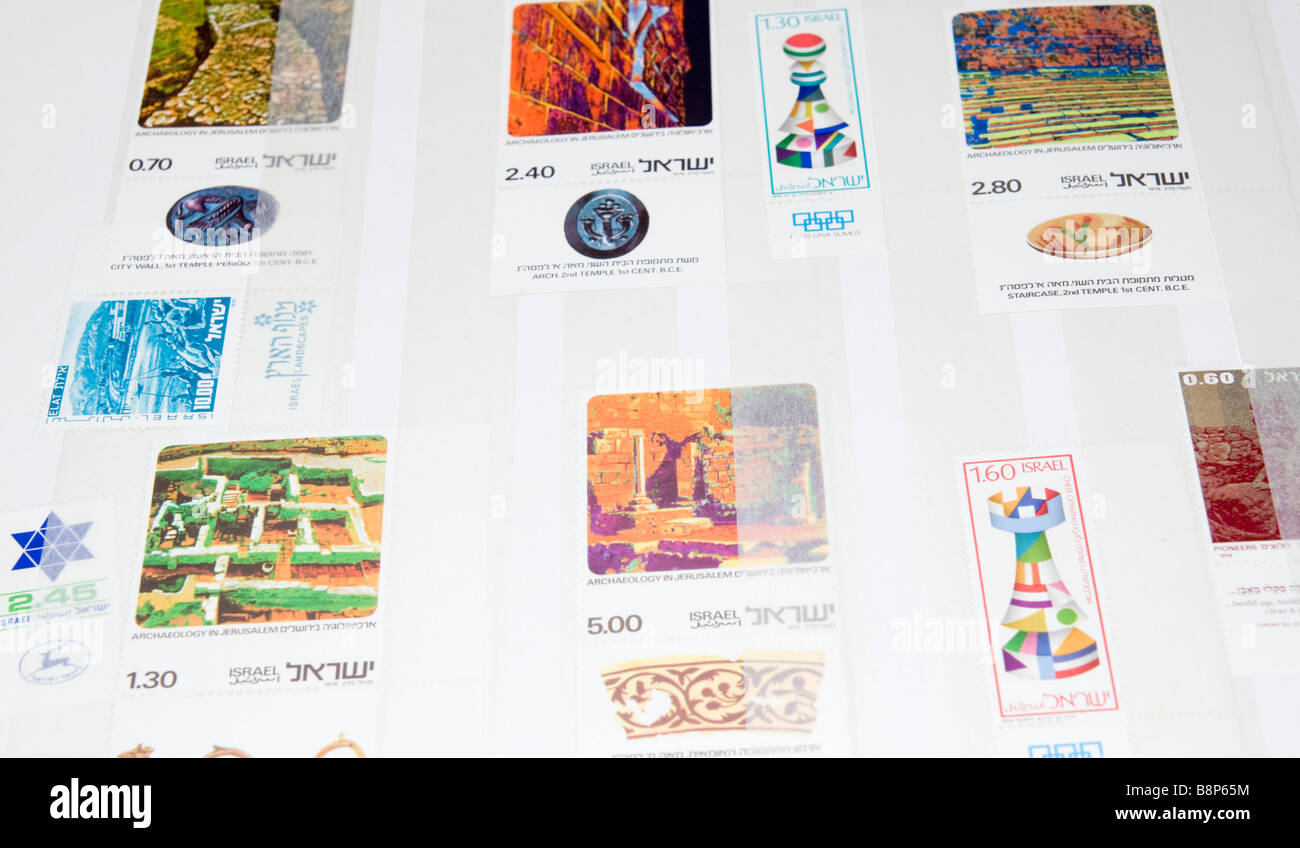 Israel postage stamps hi-res stock photography and images - Alamy
