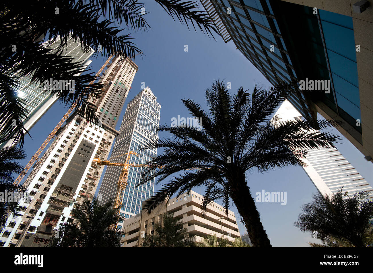 modern contemporary architecture, dubai, uae Stock Photo - Alamy