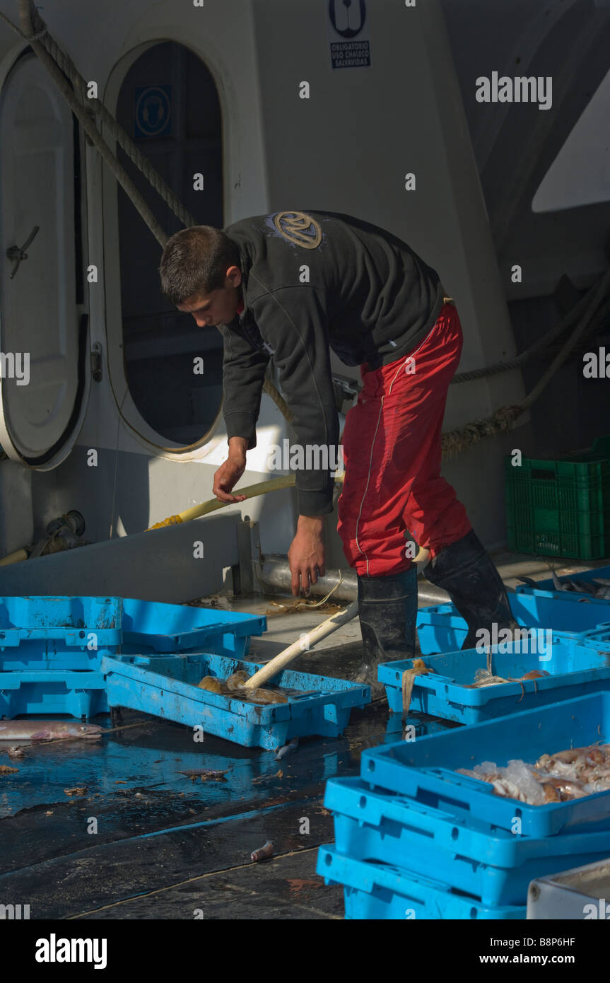 Trawler fish deck hi-res stock photography and images - Alamy