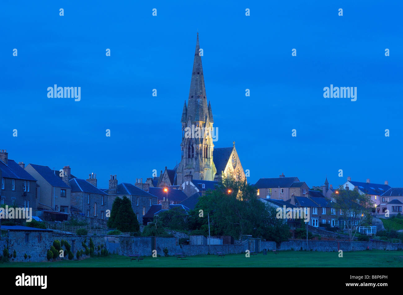 Kelso at dusk scottish borders hi-res stock photography and images - Alamy