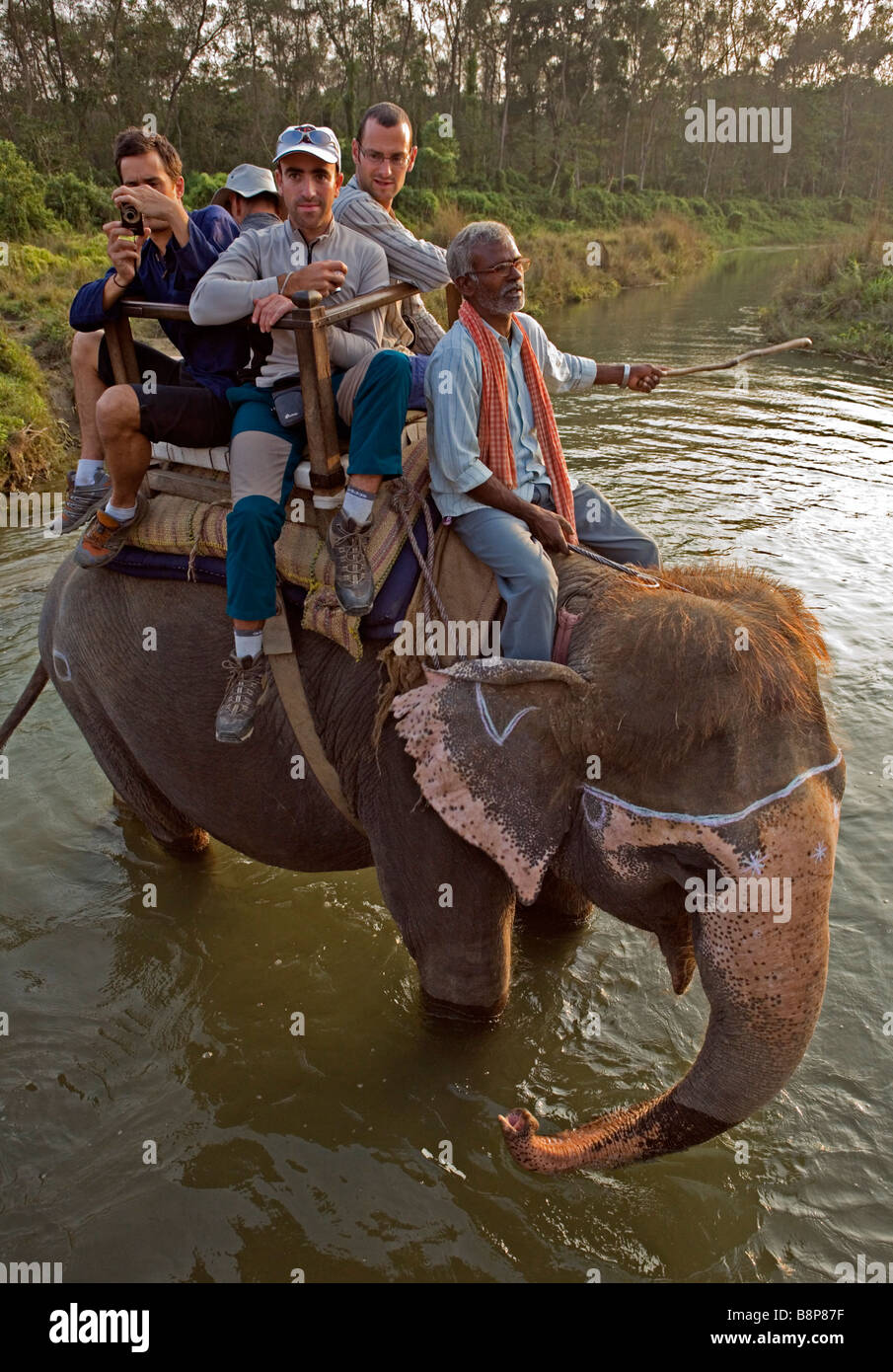 Elephant rides are one of Chitwan's major attractions in Royal Chitwan ...