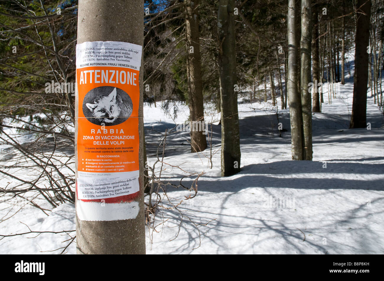 Rabies prevention sign hi-res stock photography and images - Alamy