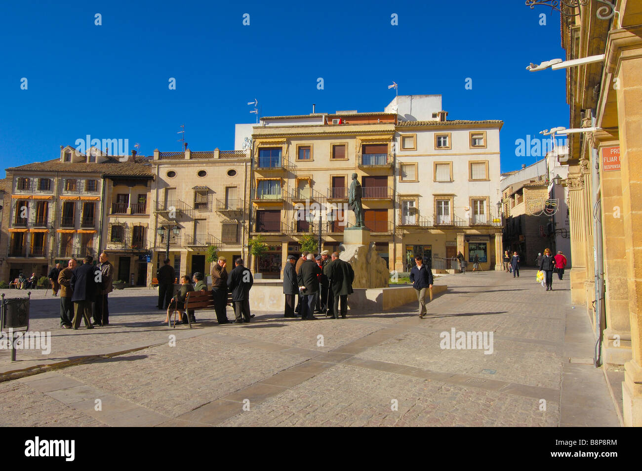 Plaza de Andalucía Úbeda Jaén province Andalusia Spain Stock Photo - Alamy