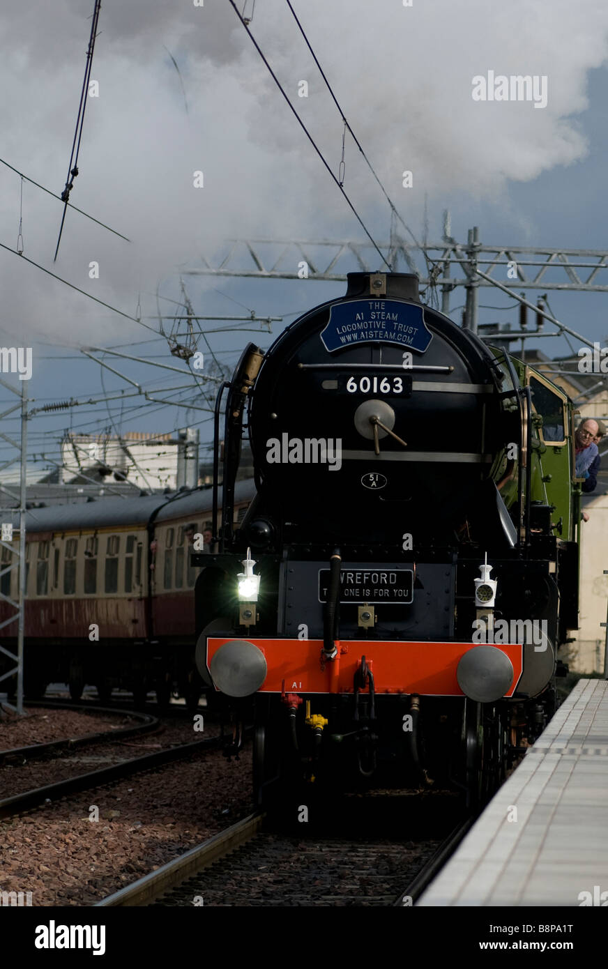 Trains rail railway a 1 edinburgh hi-res stock photography and images ...