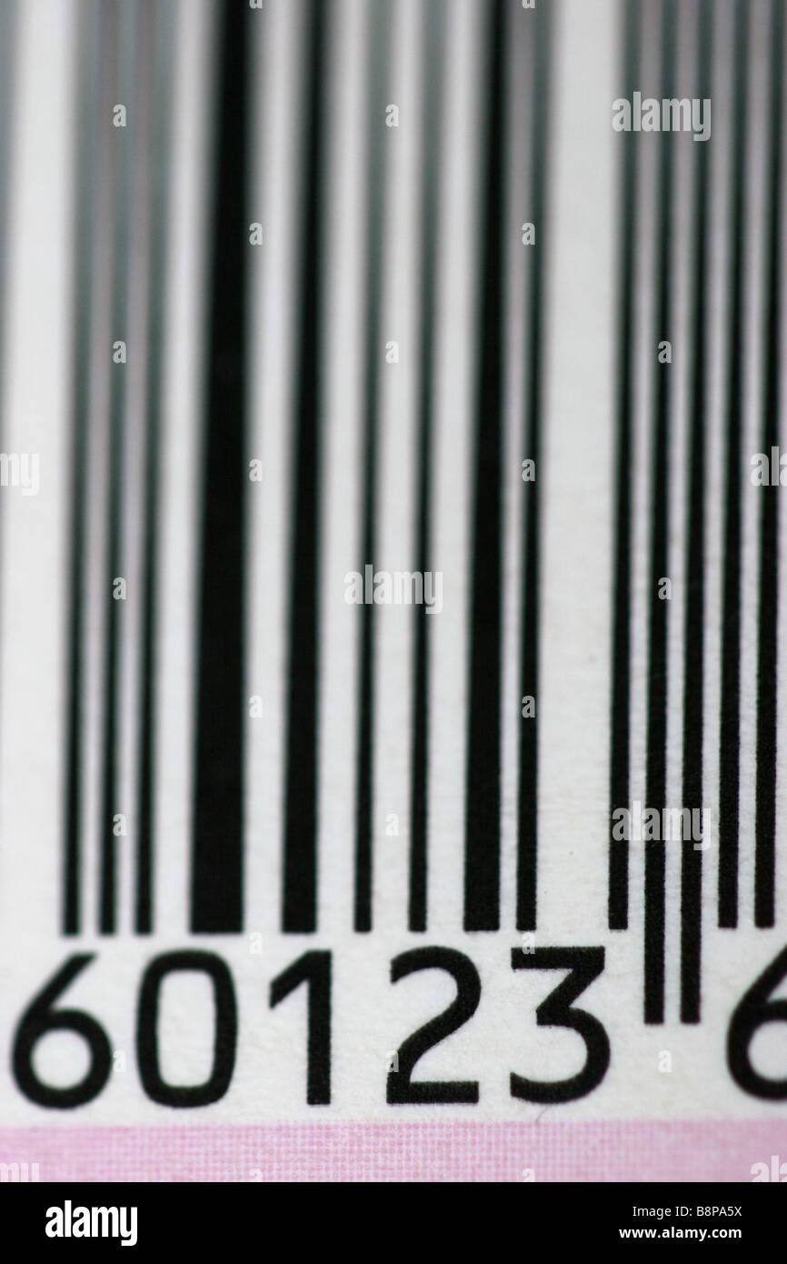 Bar Codes And Numbers