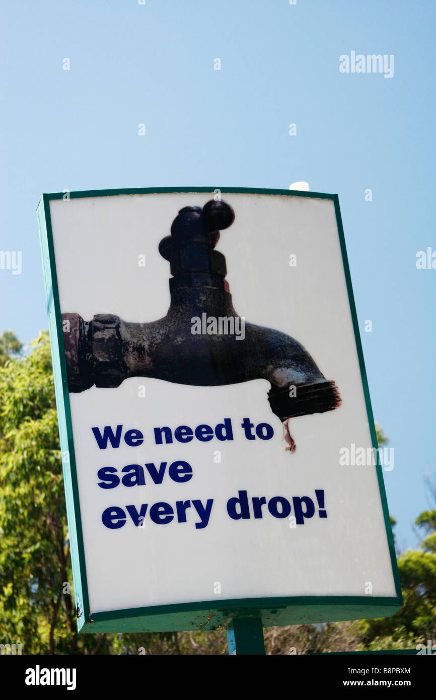 Water restrictions sign hi-res stock photography and images - Alamy