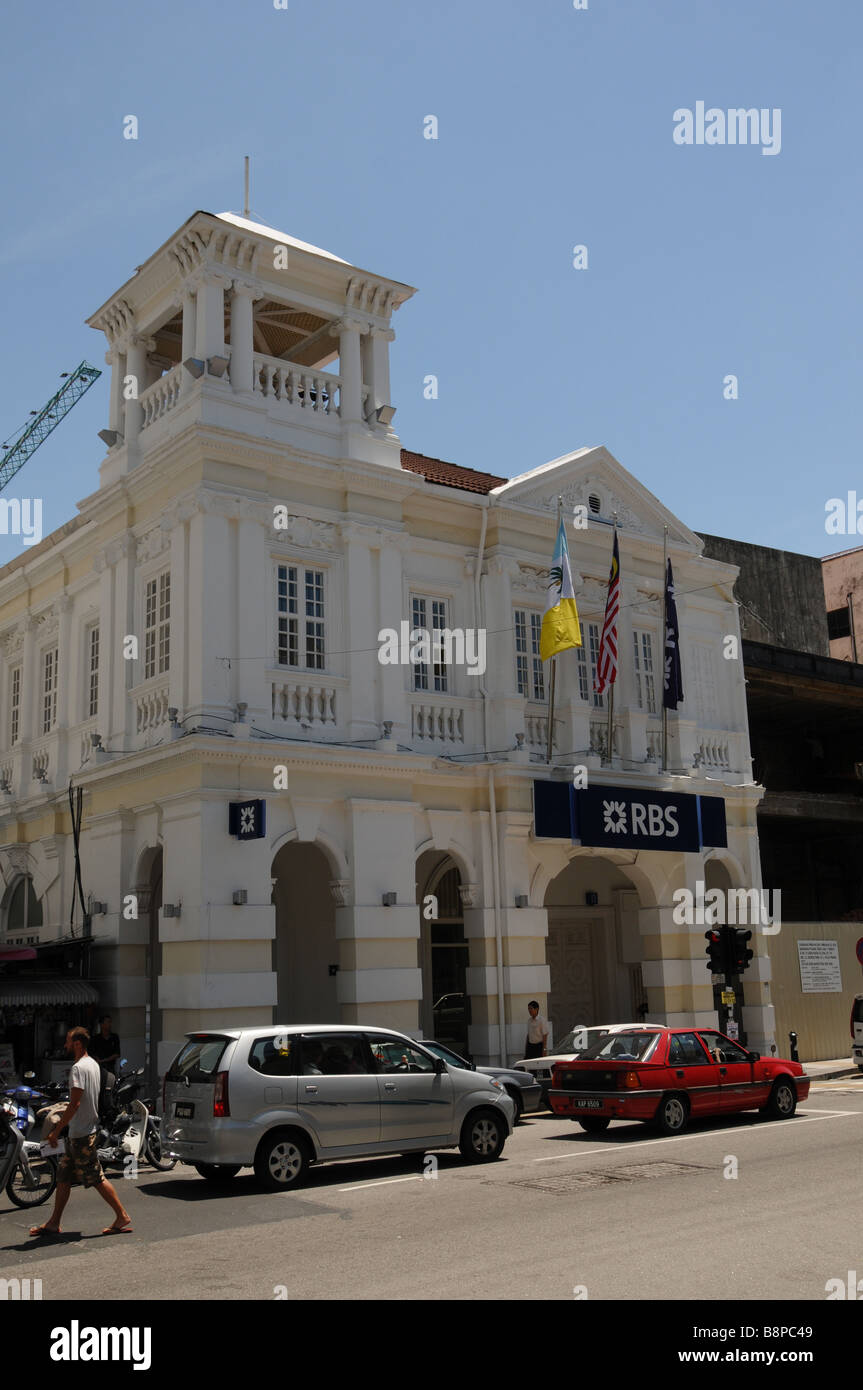 The Royal Bank of Scotland’s branch in Penang, Malaysia. It closed and ...