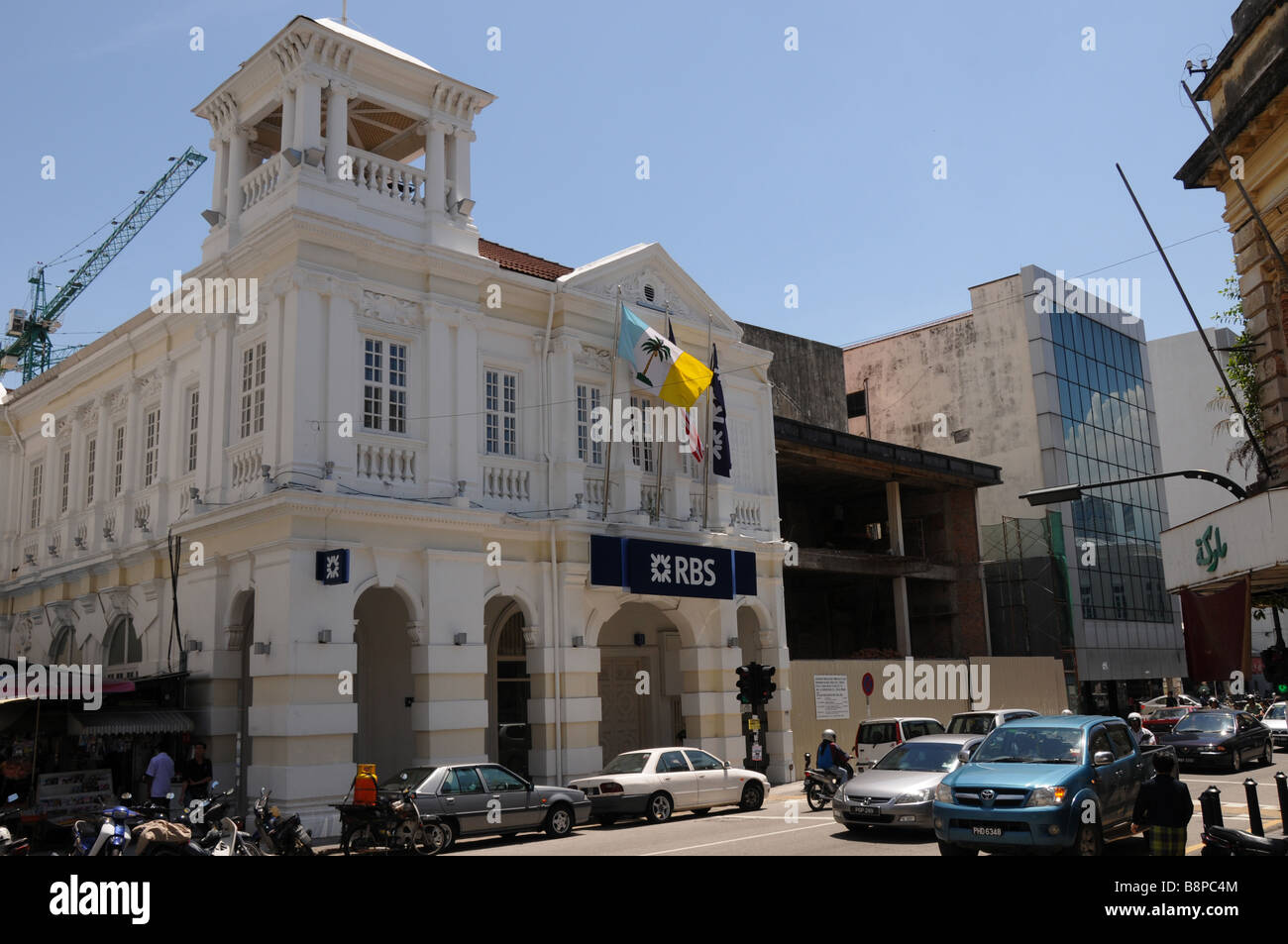The Royal Bank of Scotland’s branch in Penang, Malaysia. It closed and ...