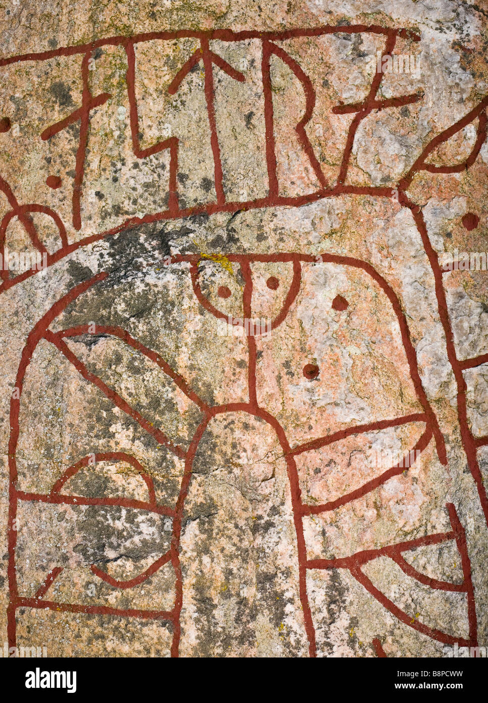 Viking rock carving hi-res stock photography and images - Alamy