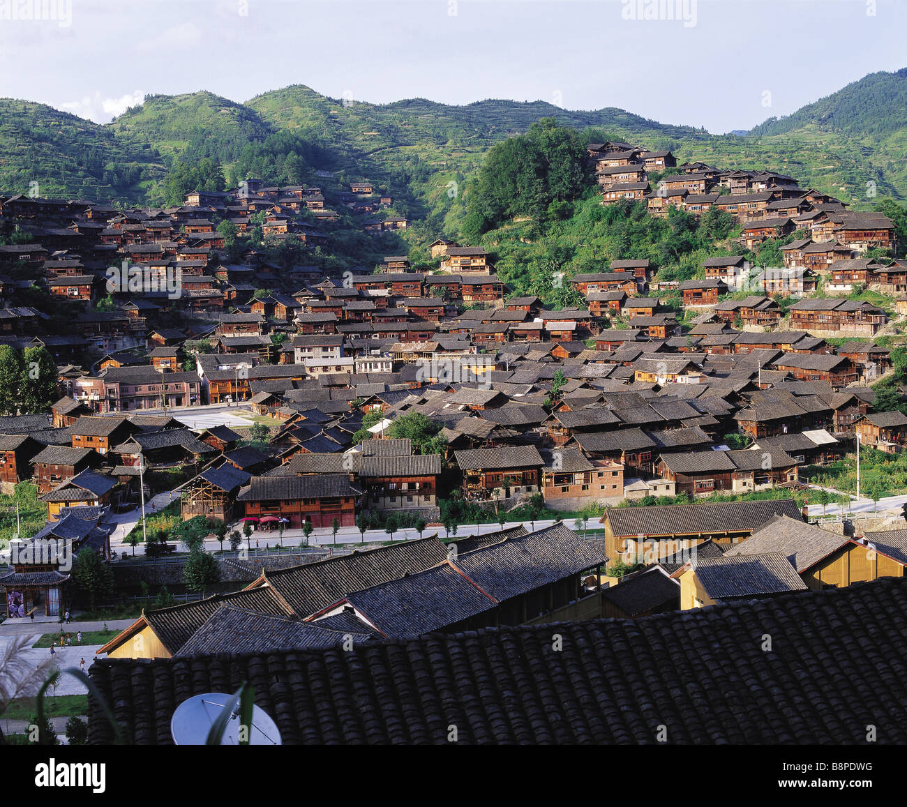 The Village Of Miao Tribe,Guizhou,China Stock Photo - Alamy