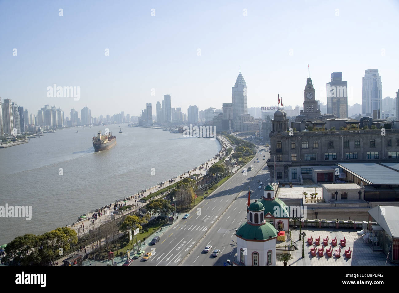 Huangpu River Shanghai China Stock Photo - Alamy