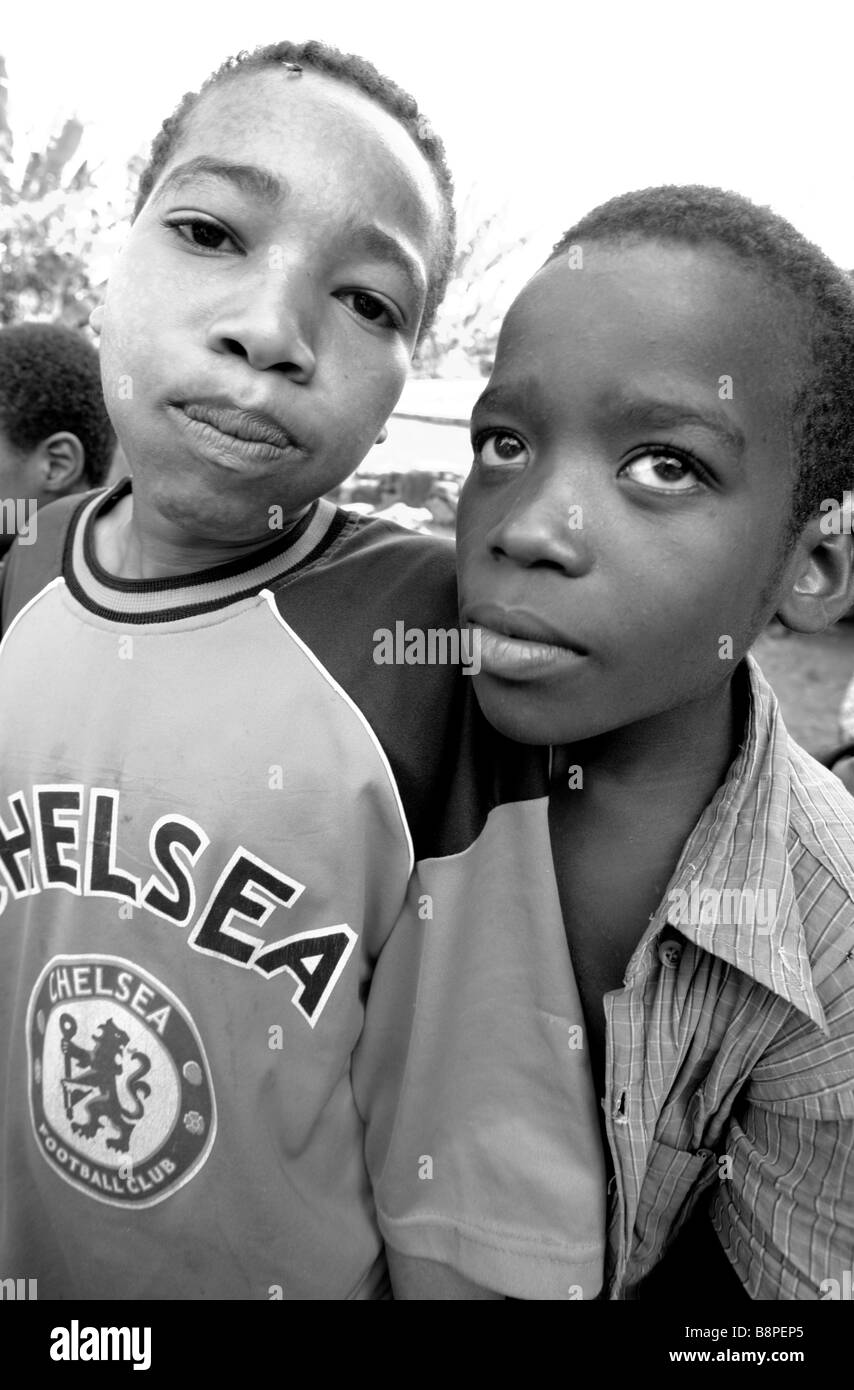 Comoros, Anjouan, local children, west coast Stock Photo - Alamy
