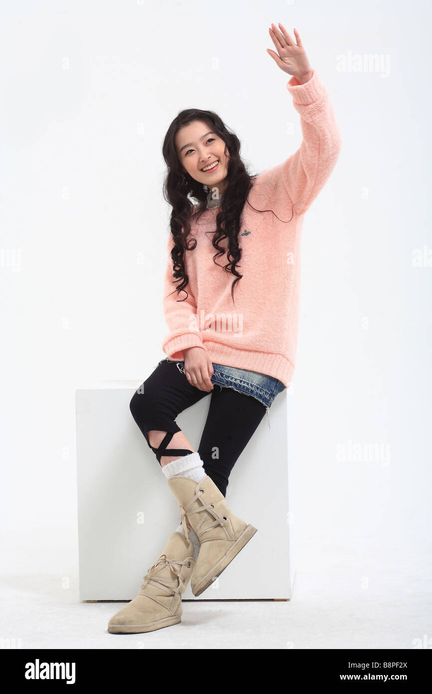 Everyday Life of Young Woman Stock Photo - Alamy