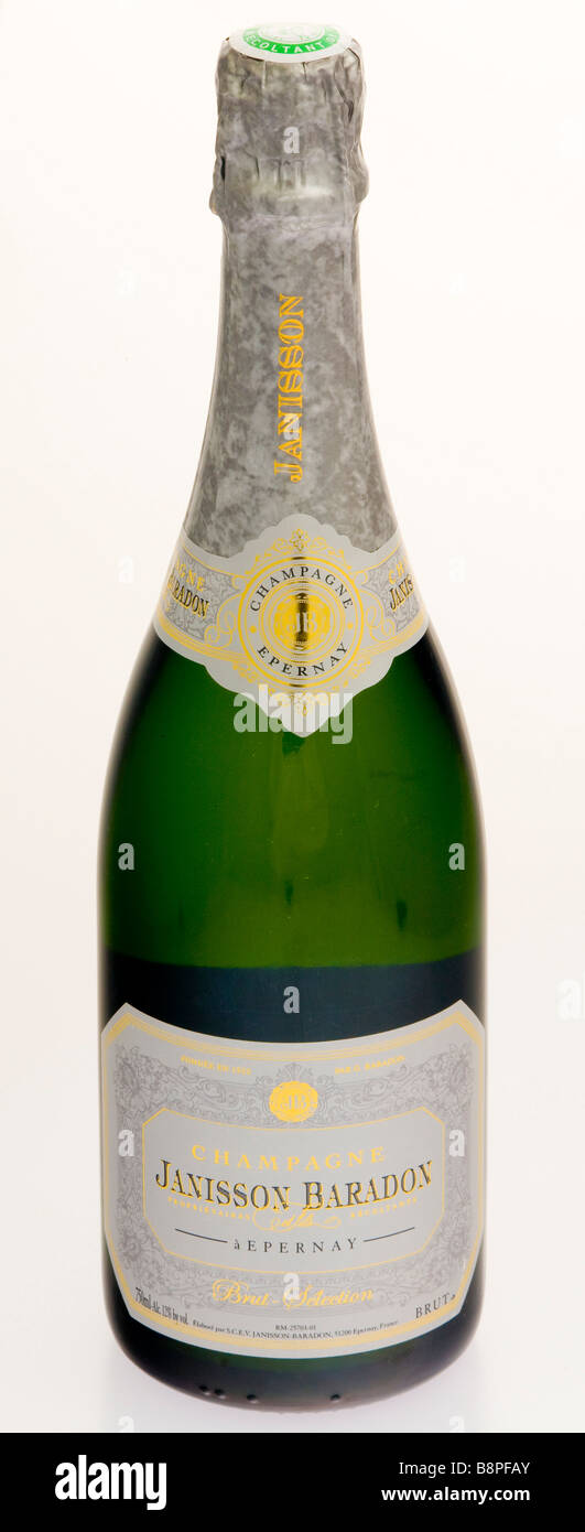 bottle of champagne Janisson Baradon Stock Photo - Alamy