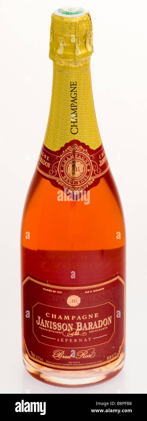 bottle of champagne Janisson Baradon Stock Photo - Alamy