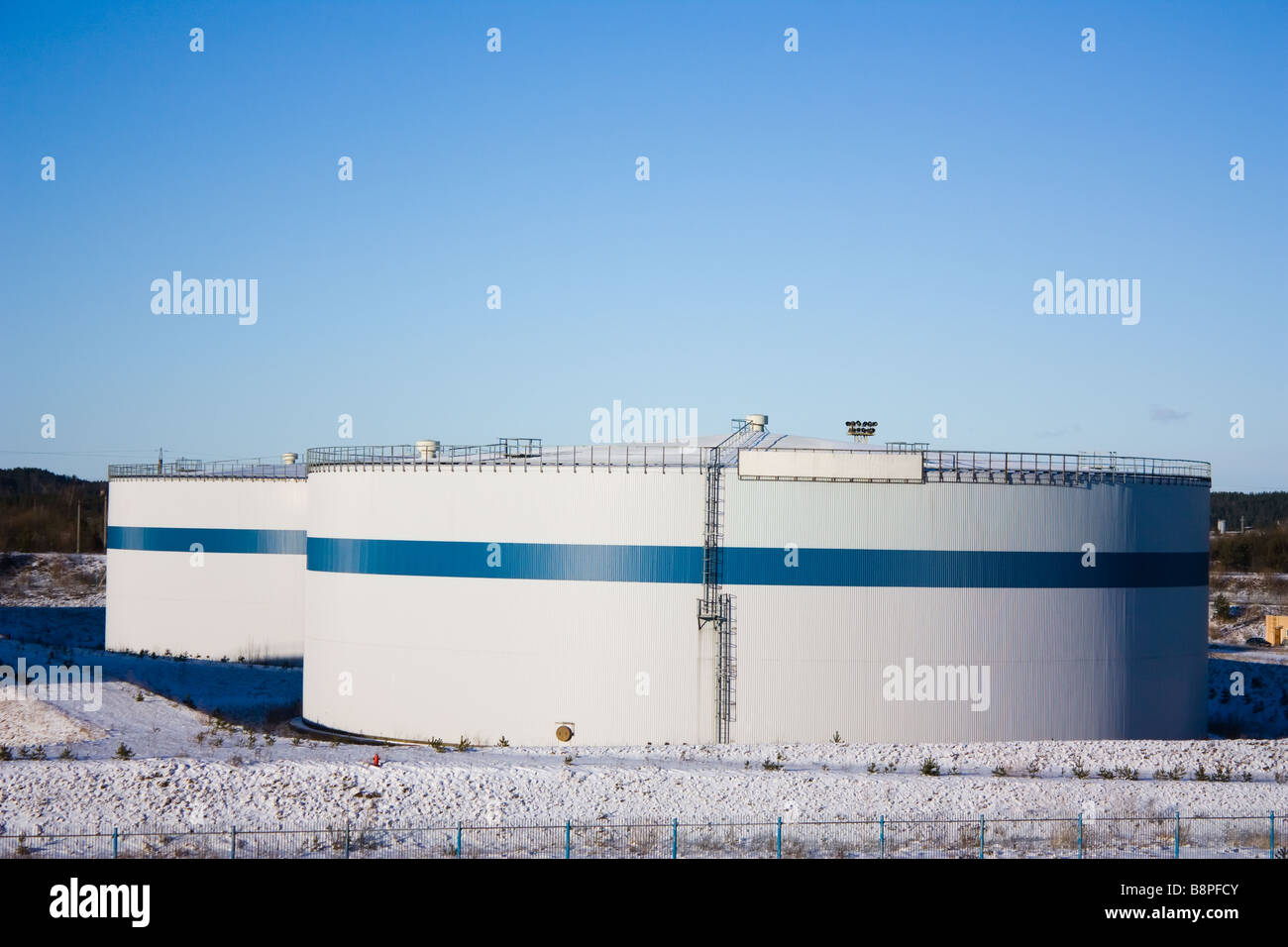 Diesel oil storage tank hi-res stock photography and images - Alamy