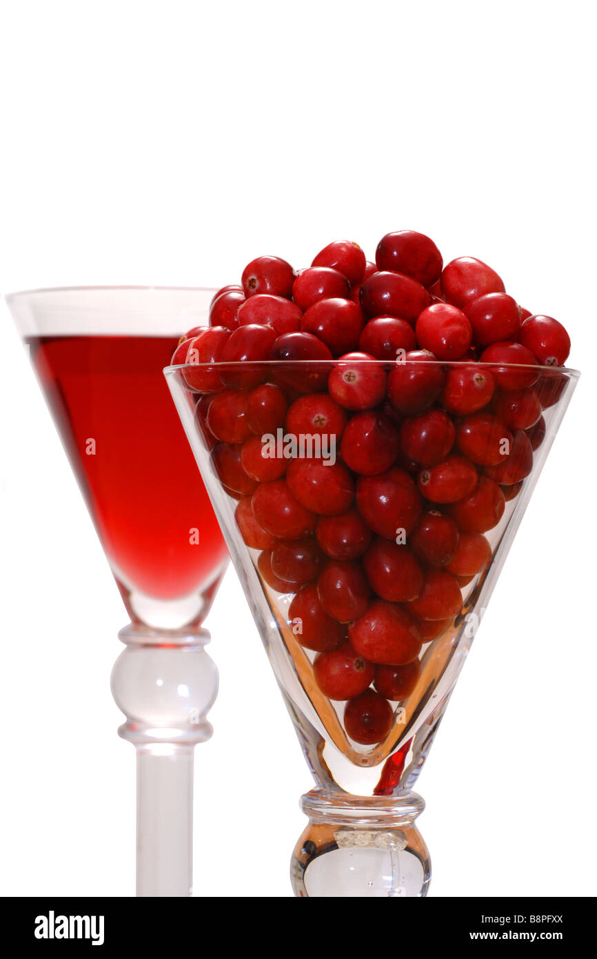 Fresh cranberries, cranberry, "white background" cutout "cut out Stock ...