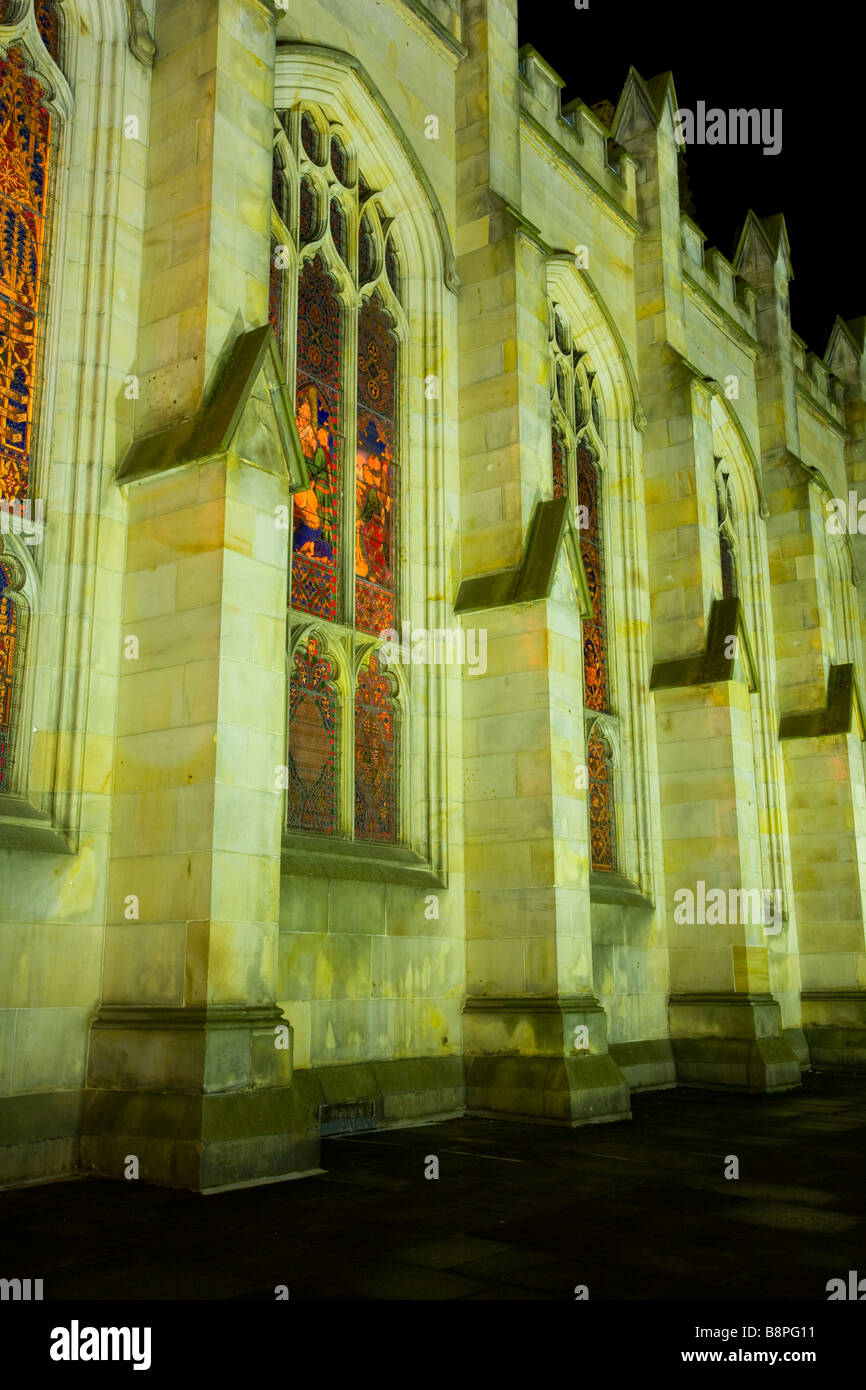 Scotland Edinburgh Princes Street The foundations for the Gothic style ...