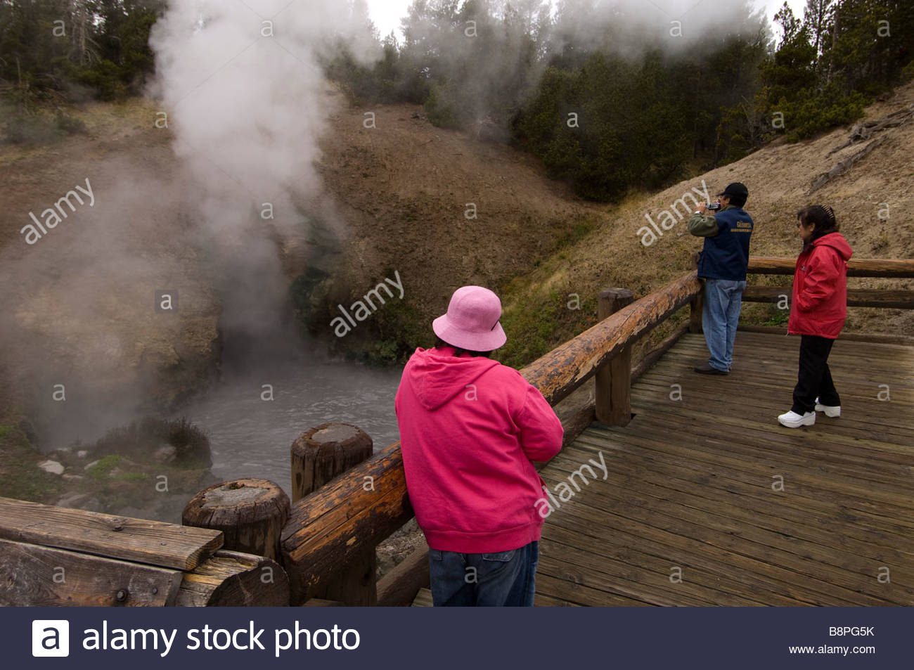 Mud Volcano Area Yellowstone High Resolution Stock Photography and ...
