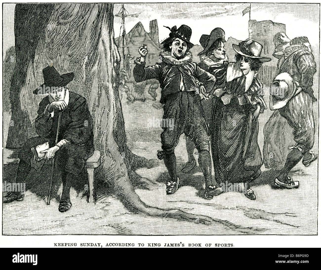 keeping sunday according to king james's book of sports The Declaration ...