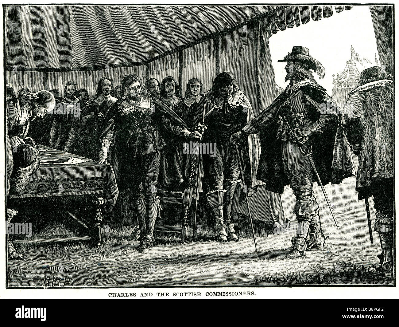 charles and the scottish commissioners The Bishops’ Wars — Bella ...