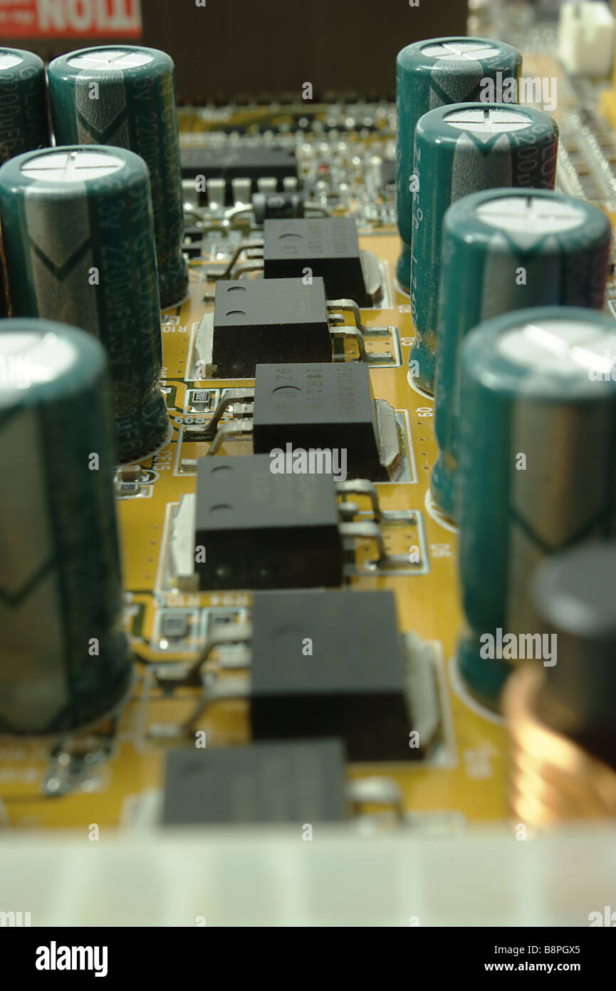 Capacitor circuit board hi-res stock photography and images - Alamy