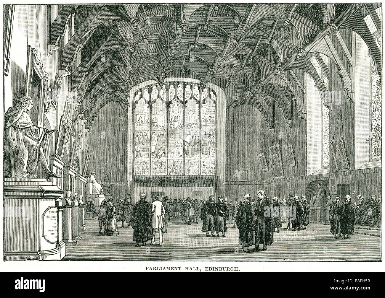 Old parliament hall edinburgh hi-res stock photography and images - Alamy