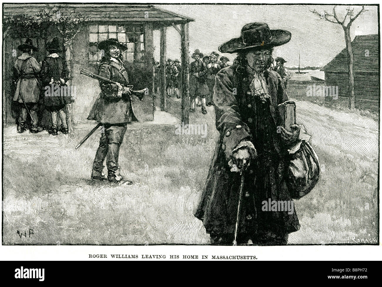 roger william leaving his home in massachusetts Roger Williams ...