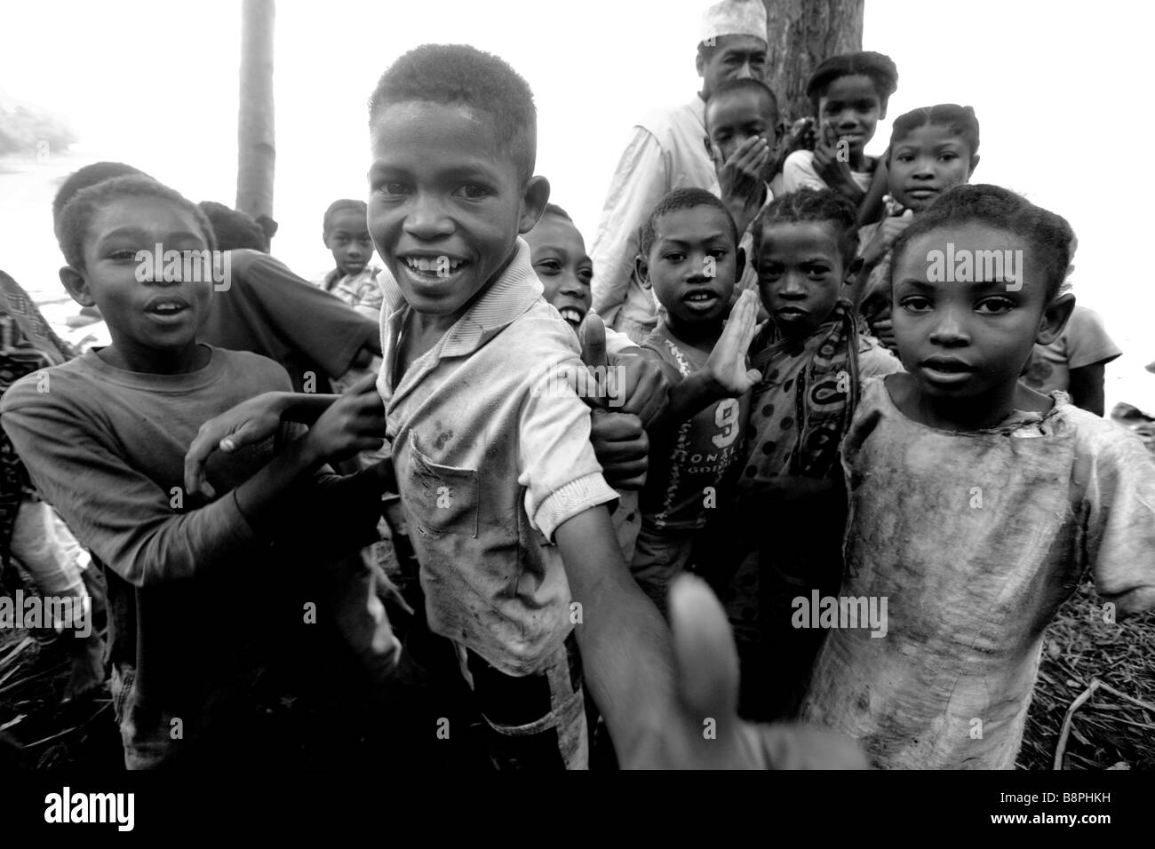 Comoros, Anjouan, local children, west coast Stock Photo - Alamy