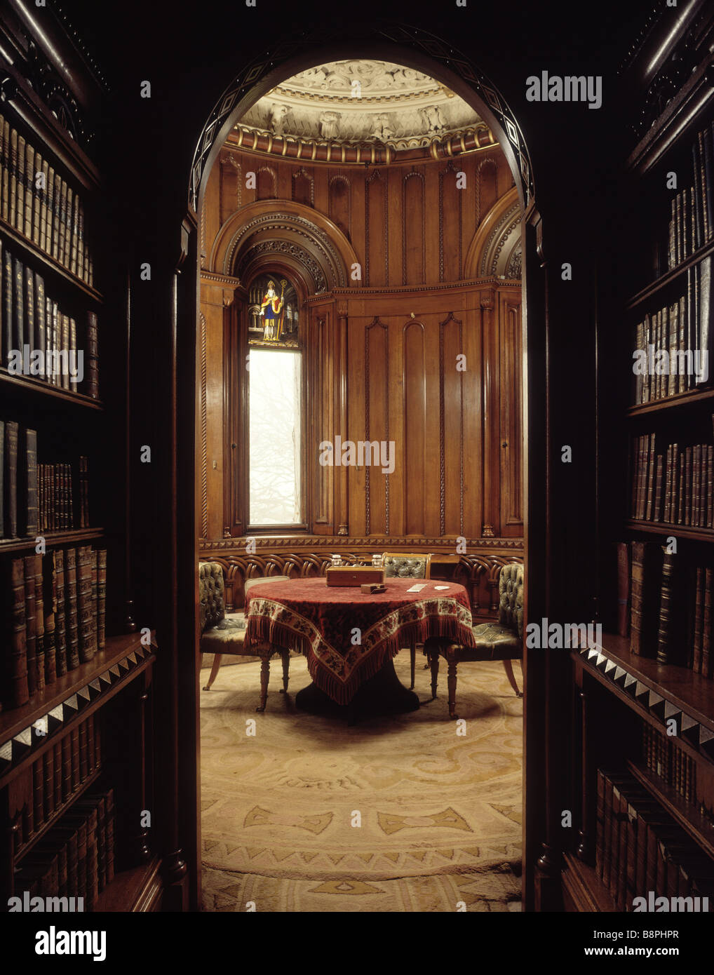 Penrhyn castle interior hi-res stock photography and images - Alamy