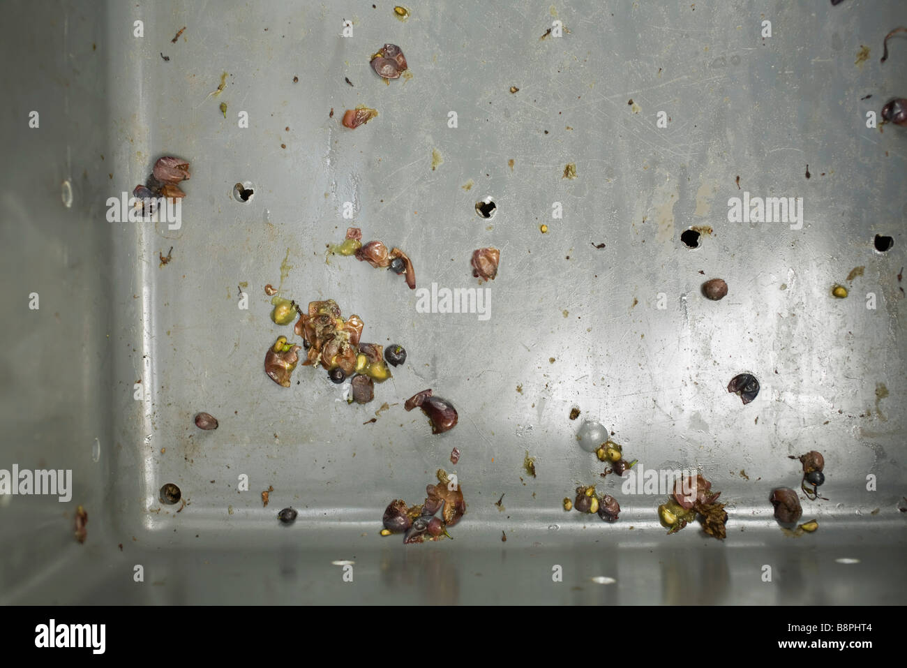 Dirty plastic container Stock Photo - Alamy